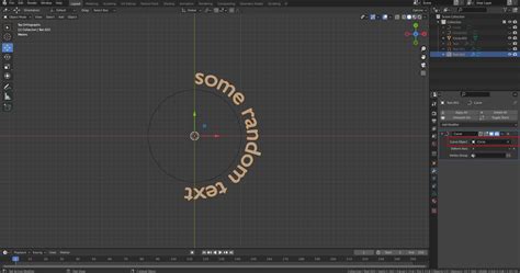 Word Anticlockwise Around Circle Modeling Blender Artists Community
