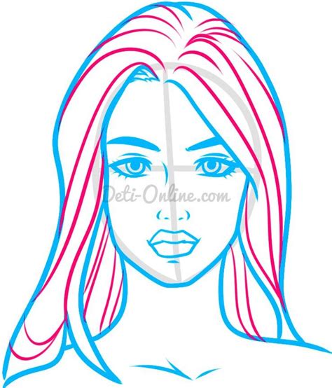 Как нарисовать лицо девушки шаг 8 Gangster Drawings Face Drawing