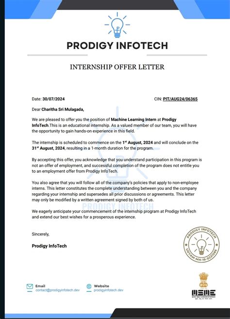 Charitha Sri Mulagada On Linkedin Machinelearning Newjob Prodigytech Careergrowth Ai