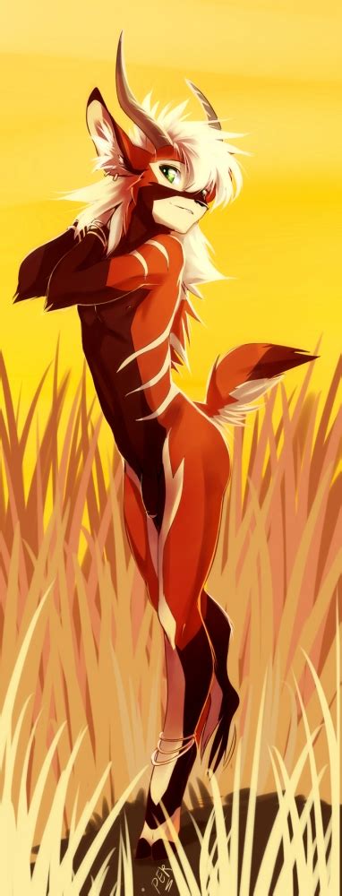 Rule 34 1boy Antelope Bashiri Ear Piercing Earring Flaccid Grass