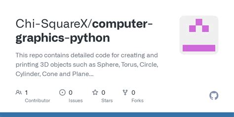 GitHub Chi SquareX Computer Graphics Python This Repo Contains Detailed Code For Creating And