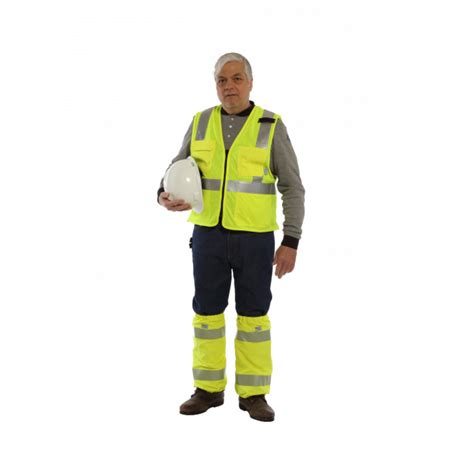 Nsa Fr Hi Vis Leg Gaiters Class E Beacon Safety Hi Voltage Solutions