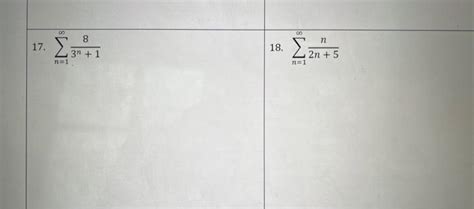 Solved Use Limit Comparison Test To Determine Convergence Or