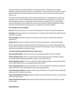 Module Introductaion Cloud Computing Pdf
