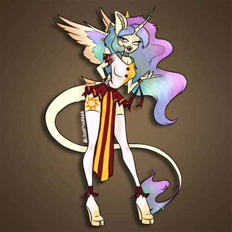 Princess Celestia Daycare Attendant Sun By Louarthur8 On Deviantart