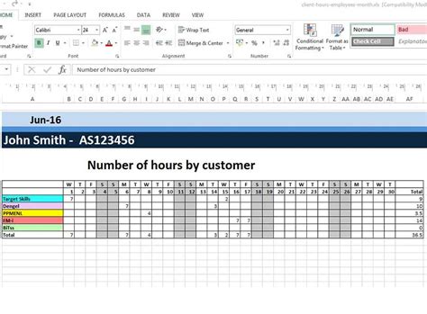 Create A Scheduling Template In Excel With PlanningPME