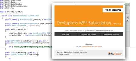 Visual Studio 2012 Intrusive Devexpress Dialogue Stack Overflow