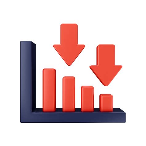 3d Increase Decrease Money Financial And Business 22362115 Png