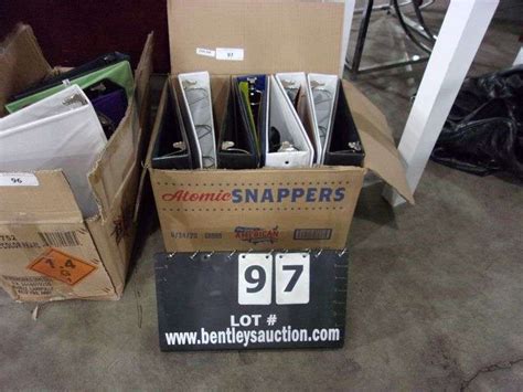 Box Assorted Binders Bentley And Associates Llc