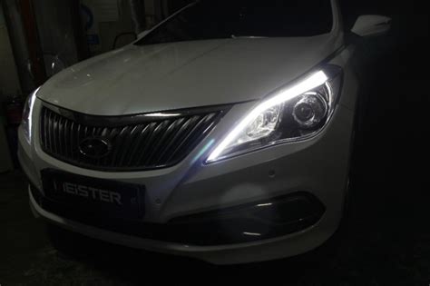 그랜져hg 아이라인 데이라이트 및 파손 수리 작업 네이버 블로그