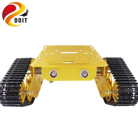 t300 rc 금속 로봇 탱크 자동차 섀시 크롤러 arduino 추적 캐터필러 트랙 체인 차량 플랫폼 트랙터 장난감 키트
