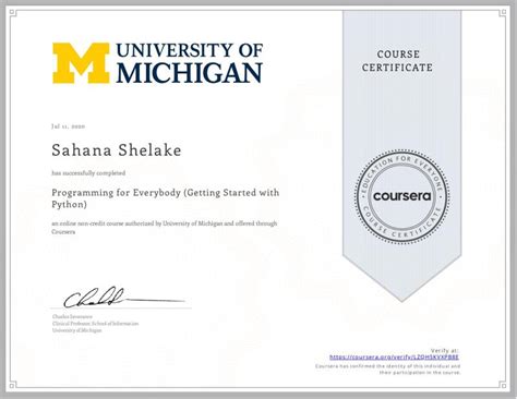 Sahana Shelake On Linkedin Pythonprogramming Coursera Sksvmacet