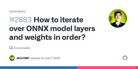 how to iterate over onnx model layers and weights in order · issue 2883 · onnx onnx · github