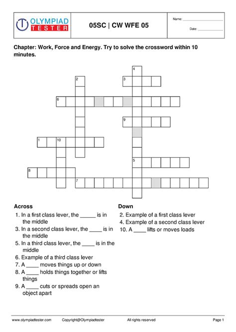 Class 5 Science Sample Workssheets Human Body Olympiad Tester