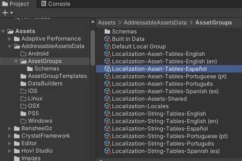 Safely Rename Localization Asset Tables Unity Engine Unity Discussions