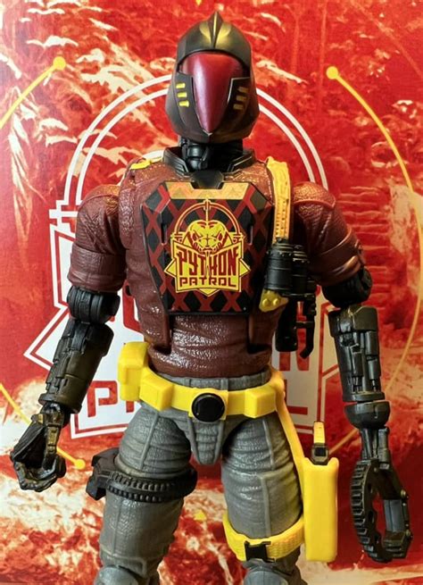 G I Joe Classified Python Patrol Cobra Officer In Hand Images