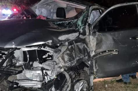 Grave Accidente De Tránsito Cesar Alcalde De Codazzi Y Su Familia Se Estrellaron