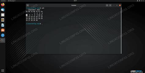 Cal Command In Linux With Examples Linux Command Line Tutorial