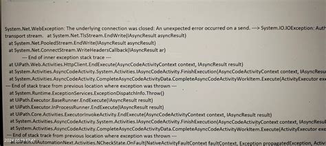 IO Exception Studio UiPath Community Forum