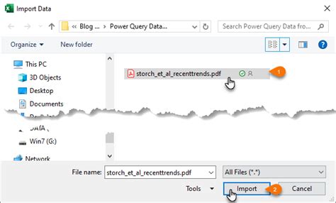 Import Data From A PDF To Excel My Online Training Hub