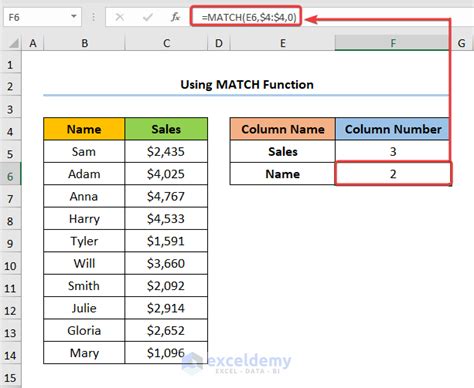 Excel Formula To Return Column At Ada Tawney Blog