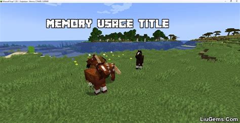 Memory Usage Title Mod 2025 Update Live Ram Display Liu Gems