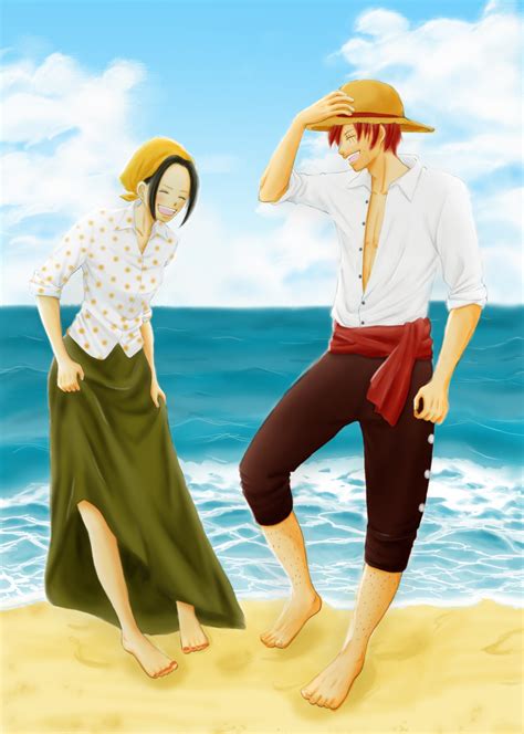 Shanks And Makino One Piece Drawn By Asa Danbooru
