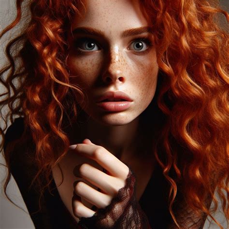 Download Ai Generated Woman Curly Hair Royalty Free Stock