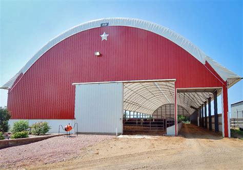 Hoop Barn For Cattle Gc Fabric Building Division