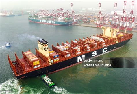 The 24 346 Teu Msc Irina The Newly Worlds Largest Container Ship