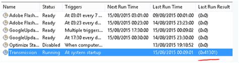 Task Scheduler Cannot Start A Task Error 0x41301 Microsoft Qanda