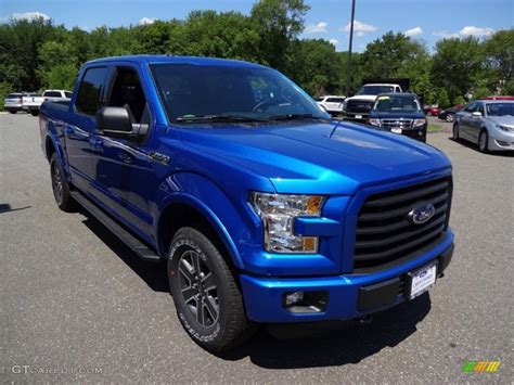 2015 Blue Flame Metallic Ford F150 Xlt Supercrew 4x4 105348010