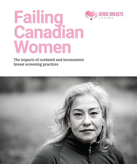Media Release Failing Canadian Women A Report Dense Breasts Canada