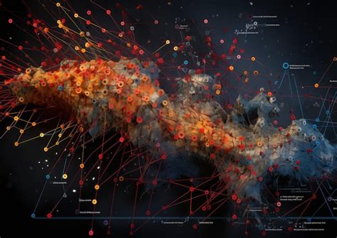 premium ai image an abstract representation of ai learning from past