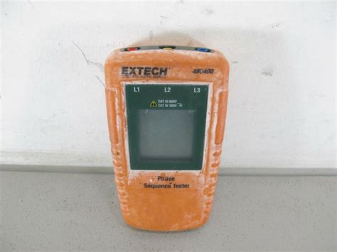 Extech 480400 Phase Sequence Tester 40 600vac