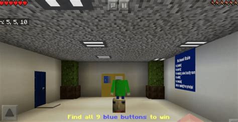 Baldi Map Best Mods Addons And Maps For Minecraft PE And Education Edition Fmcpe Com