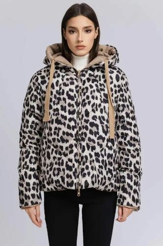 Leopard Print Reversible Hooded Jacket Leopard Lovers