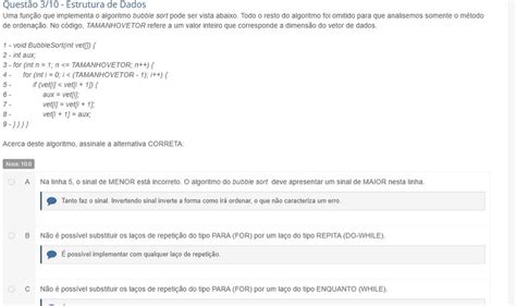 ESTRUTURA DE DADOS Estrutura De Dados I