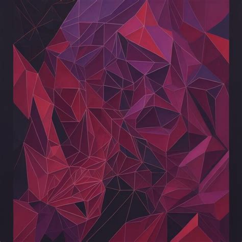 Premium Photo Abstract Polygon Background