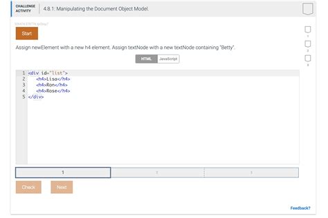 Solved Challenge Activity 491 Event Driven Programming