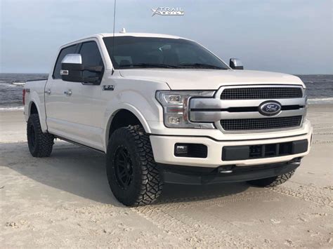 2018 Ford F 150 Wheel Offset Aggressive 1 Outside Fender Leveling