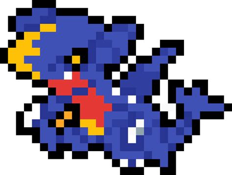 Pixilart Garchomp By Juseth