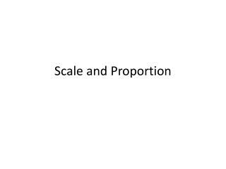 PPT Scale And Proportion PowerPoint Presentation Free Download ID