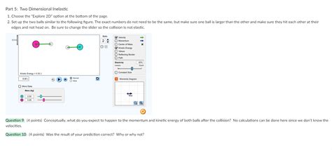 Solved Part 5 Two Dimensional Inelastic 2 Set Up The Two