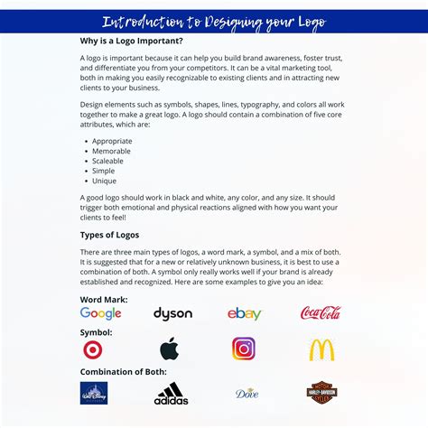 Designing Your Own Logo Toolkit Step By Step Guide To Create A Unique Logo Fully Editable