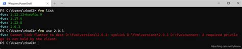 win10使用fvm实现多个flutter版本的快捷切换 win10 fvm csdn博客