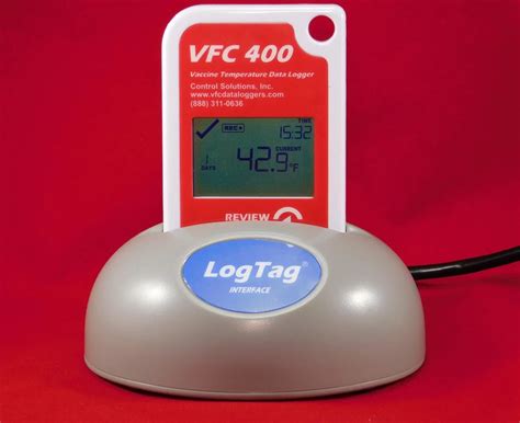 Logtag Vfc400 Refrigerator Freezer Vaccine Data Logger With Alarm — Serfinity Medical