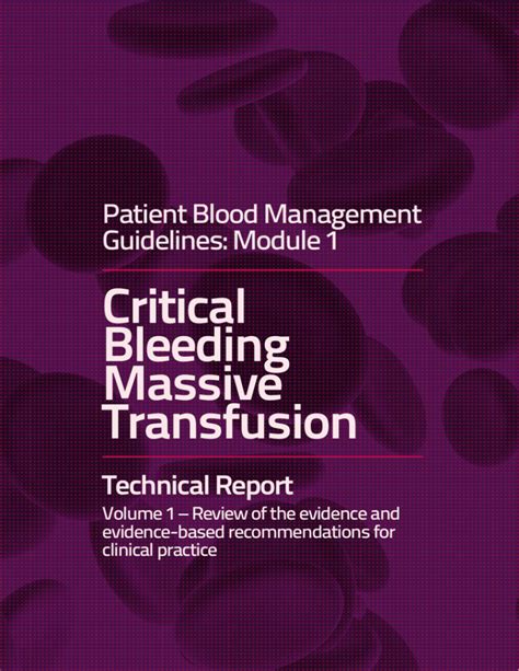 Nba Critical Bleeding Massive Transfusion