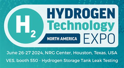 Hydrogen Tech Expo North America 26 27th June Ves
