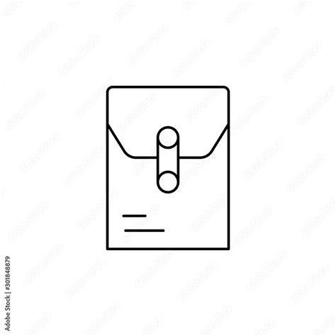 Letter Send Message Icon Simple Line Outline Vector Of Information Transfer Icons For Ui And